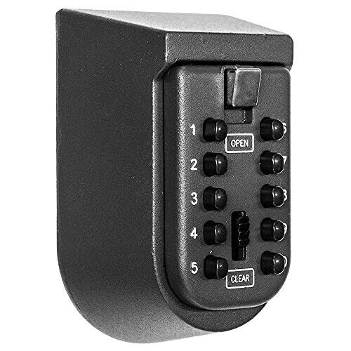 Loboo Idea Wall Mounted Outdoor Security Keysafe Box with Push Button ...