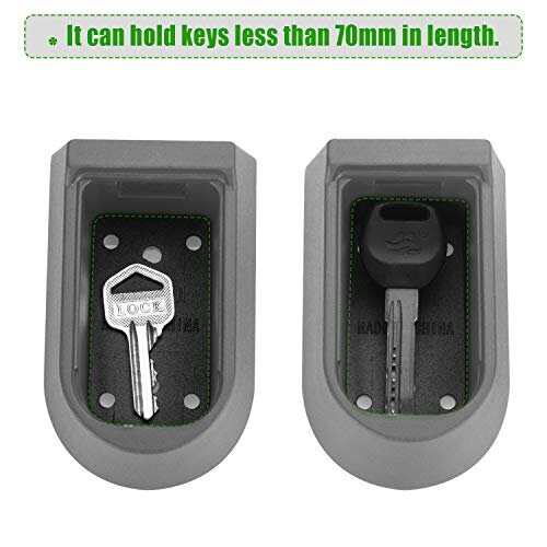 ASelected Wall Mounted Spare Key Storage Safe Lock Box Resettable Code ...