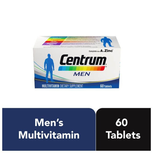 Centrum Men A To Zinc Multivitamin Tablets 60's Bottle on OnBuy