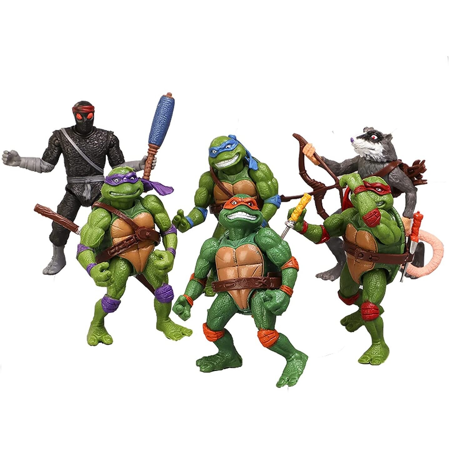 Rong Teenage Mutant Ninja Turtles Action Figures Mutant Teenage Toys ...
