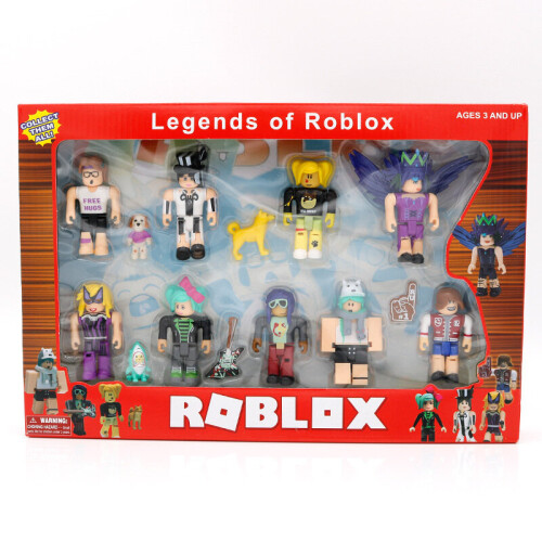 (6# Legend of Roblox-With Box) Roblox Game Figma Oyuncak Champion Robot ...