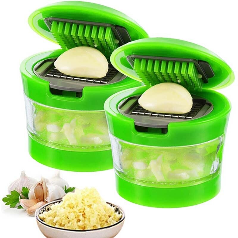Garlic Crusher Multi Functional Manual Ginger Grinding Grater Cutter ...