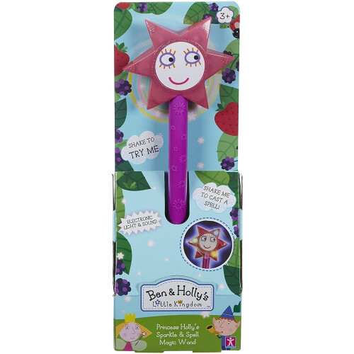 Ben & Holly's Little Kingdom Sparkle & Spell Magic Electronic Wand on OnBuy