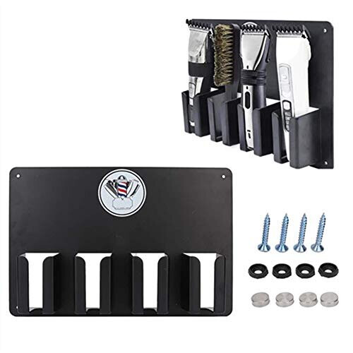 Hair Clipper Holder, Electric Hair Cutter Organizer Tools Salon ...