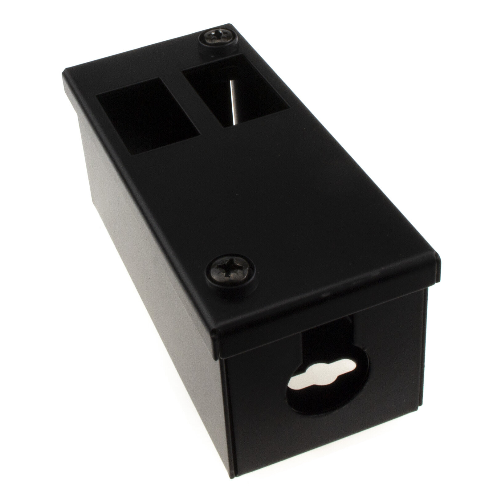 kenable GOP/POD Metal Box with Vertical Cut Outs for 2 x 6C Outlets and ...
