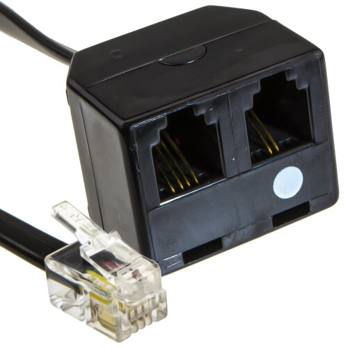 kenable Headset Buddy Training Adapter Twin RJ10 Sockets 4P4C & 4P2C ...