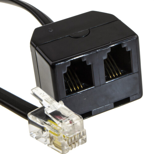 kenable Headset Buddy Training Adapter Twin RJ10 Sockets 4P4C 2 ...