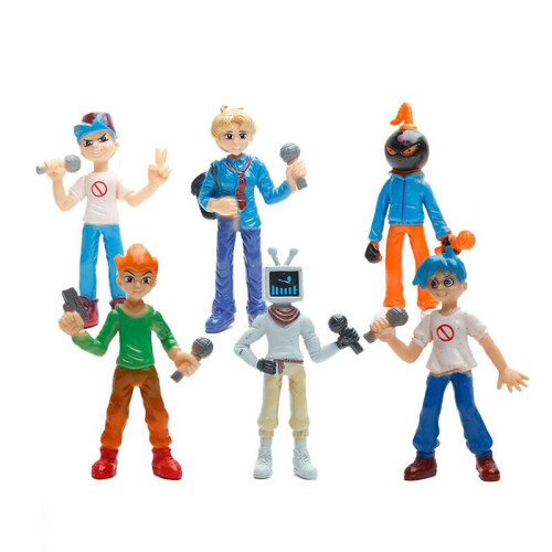 6pcs/Set Friday Night Funkin Figure Kids Toy Action Figures Ornaments ...