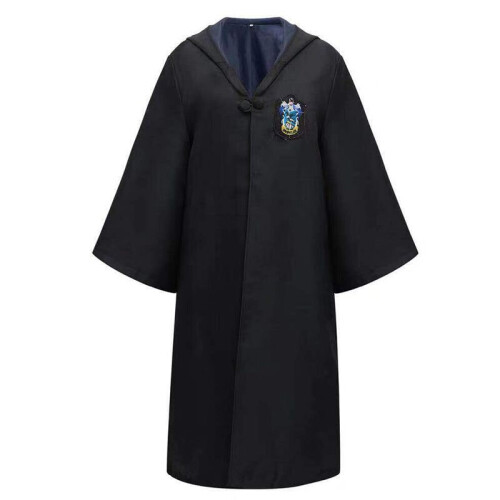 (Blue Ravenclaw Cape, Kids 135cm) Harry Potter Costume Hogwarts Adult ...