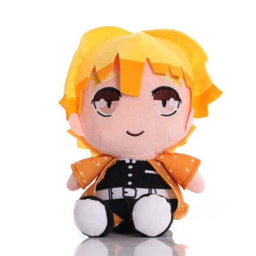 (Yellow Hair) Demon Slayer Kimetsu No Yaiba Anime Characters Doll ...