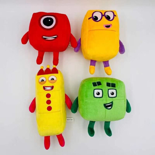 Multiple combinations Numberblocks Plush Doll Educational Number Blocks ...