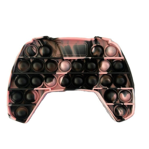 (Pink Black) NEW Popit Fidget Figet Toys Push Bubble Sensory Stress ...