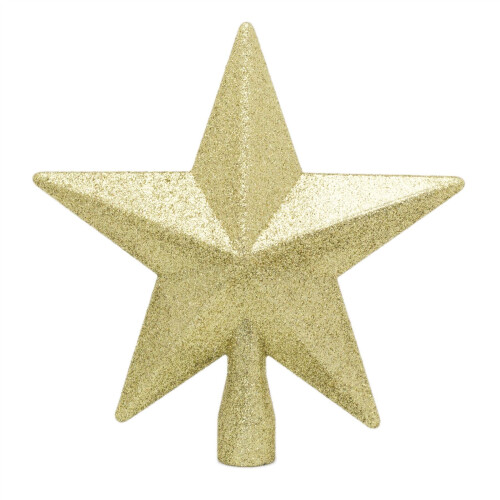 Elegant Gold Star Christmas Tree Topper | Christmas Tree Star Xmas Star ...