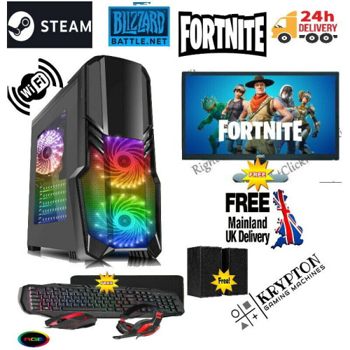 Fast Gaming PC Bundle - i5 16GB RAM 1TB GT730 2GB Monitor on OnBuy