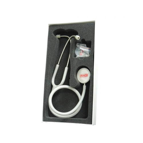 Max Classic Stethoscope, Dual Head Stethoscope Stainless Steel Internal ...