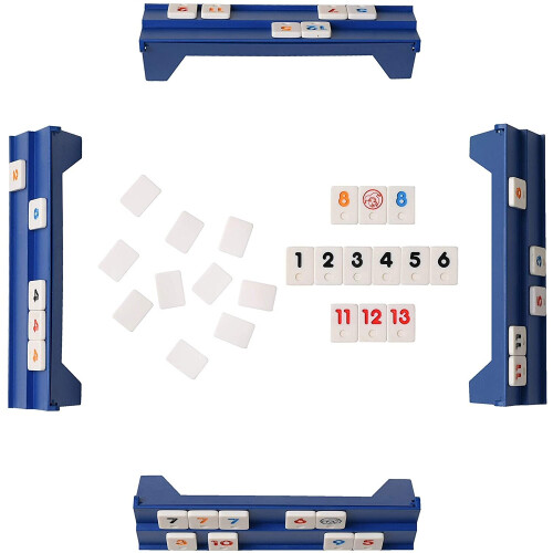 Point Games Classic Mini Rummy Game Set Two Tier Exclusive Folding on OnBuy