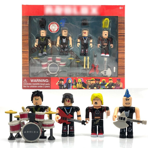 (Rock Roll) Roblox Figures Sets Robot Boys Girls Gift Toy Cake Topper ...