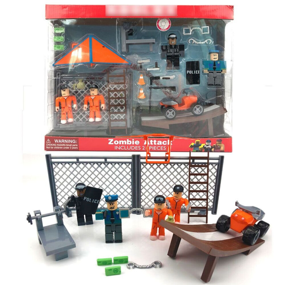 (Jailbreak) Roblox Figures Sets Robot Boys Girls Gift Toy Cake Topper ...