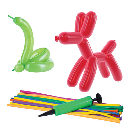 Global Gizmos 55010 Classic Balloon Animal Modelling Kit / 32 Balloons ...