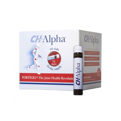 CH-Alpha Drinkable Collagen Peptide Vials 25 mL, 30's, Lactose Free ...