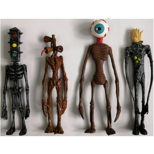(4pcs Siren Head, 20cm) Big 20cm Siren Head Action Figure Toys ...