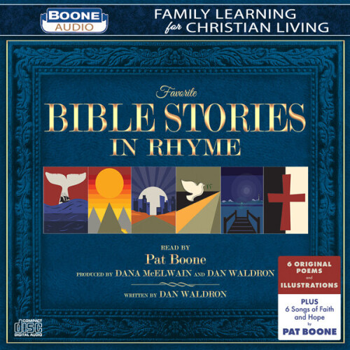 FAVORITE BIBLE STORIES IN RHYME - PAT BOONE & DAN WALDRON - CD on OnBuy