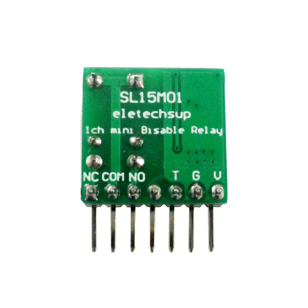 DC 12V 2A mini 1ch Bistable Self-locking Relay Module Flip-Flop Latch ...