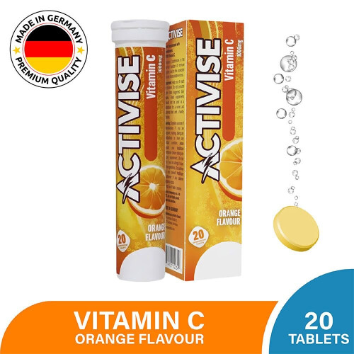 Activise Vitamin C 1000 mg Orange Flavor Effervescent Tablet 20's on OnBuy
