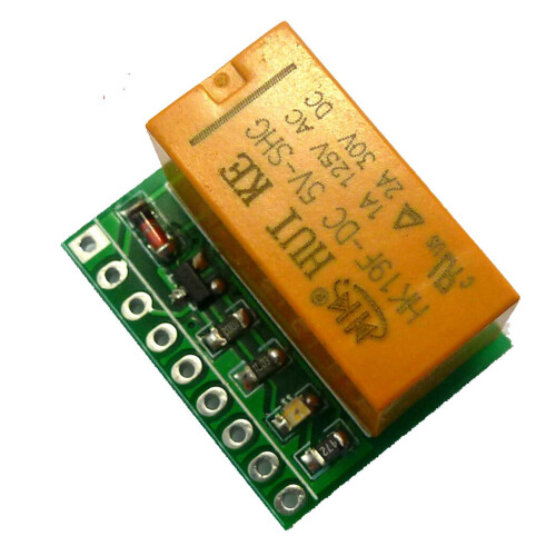 DR21B01 DC 5V DPDT Signal Relay Module Dual Channel selector switch ...
