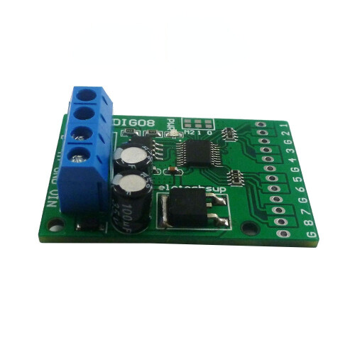 3 in 1 8ch Input/Output Digital Switch TTL LvTTL CMOS RS485 IO Control Module Modbus Rtu Board ...
