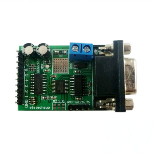 8ch RS232 TTL232 IO Control Switch Board Com DB9 Serial port for Momentary Self-locking ...