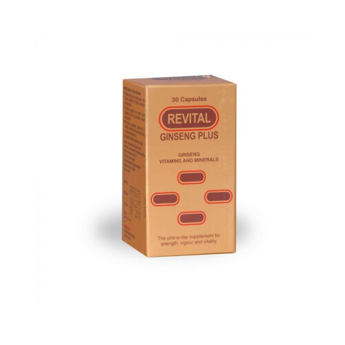 Revital Capsules 30's Revitalise Physical And Mental Power on OnBuy