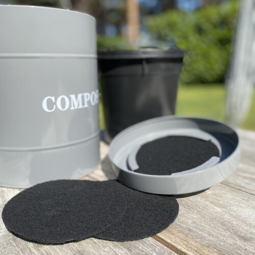 Set of 5 Kitchen Compost Caddy Carbon Filters on OnBuy