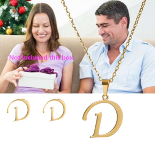 Del Boy Derek Trotter D Initial Letter Pendant Necklace Fancy Dress ...