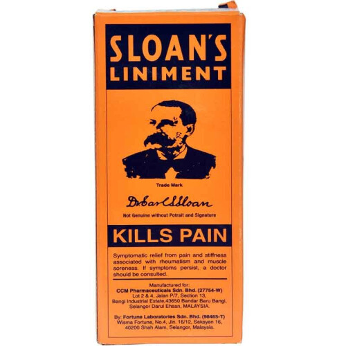Sloan's Liniment Kills Pain Oil 70ml - Fast-Acting Pain Relief Oil for ...