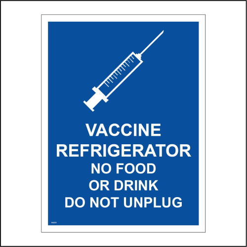 (450 x 600mm - 18 x 24, D - 1mm Pvc Foamex) HA231 Vaccine Refrigerator ...