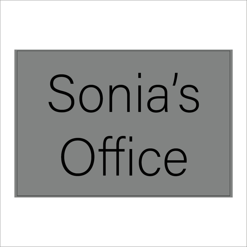 (300 x 200mm - 12 x 8, A - Sticker / Sav - Non-See Through) CM402 Sonia ...