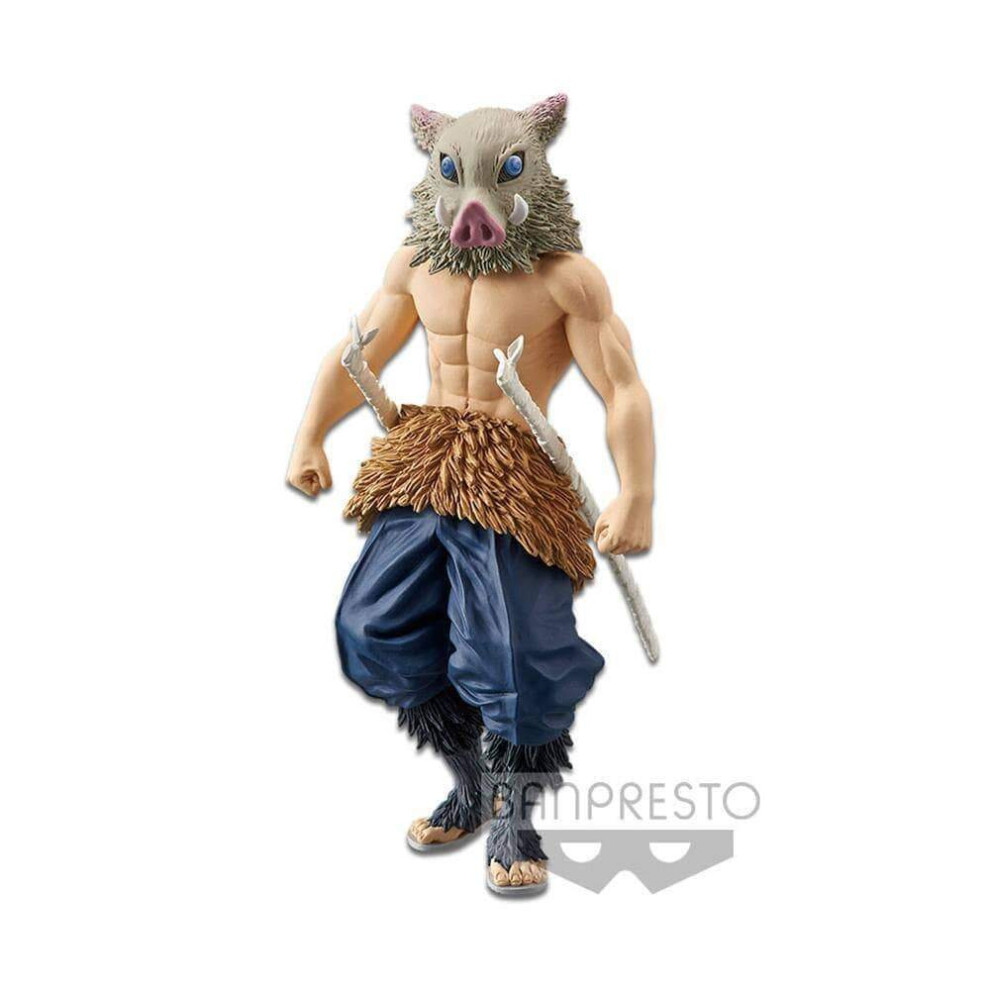 Figurine Demon Slayer Inosuke Hashibira Kimetsu no Yaiba Banpresto 15 ...
