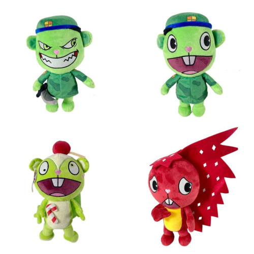 Happy Tree Friends Animation Surround Doll Htf Flippy Plush Stuffed Toy ...
