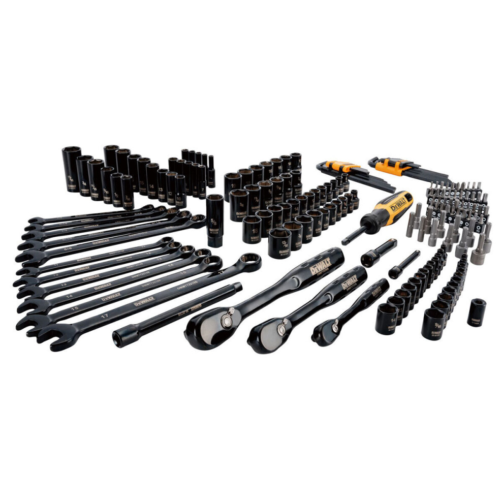 DeWalt Mechanics Set 184pc DWMT45184 1 Socket Ratchet Tool Kit Spanner on OnBuy