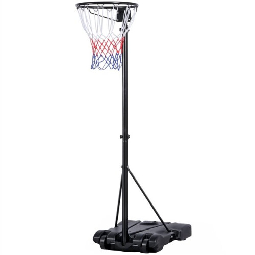 Yaheetech Adjustable Netball Post Full Size Portable Regulation Hoop on ...
