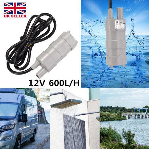Water Pump Submersible Caravan Camper Motorhome High Flow Whale Pump on ...