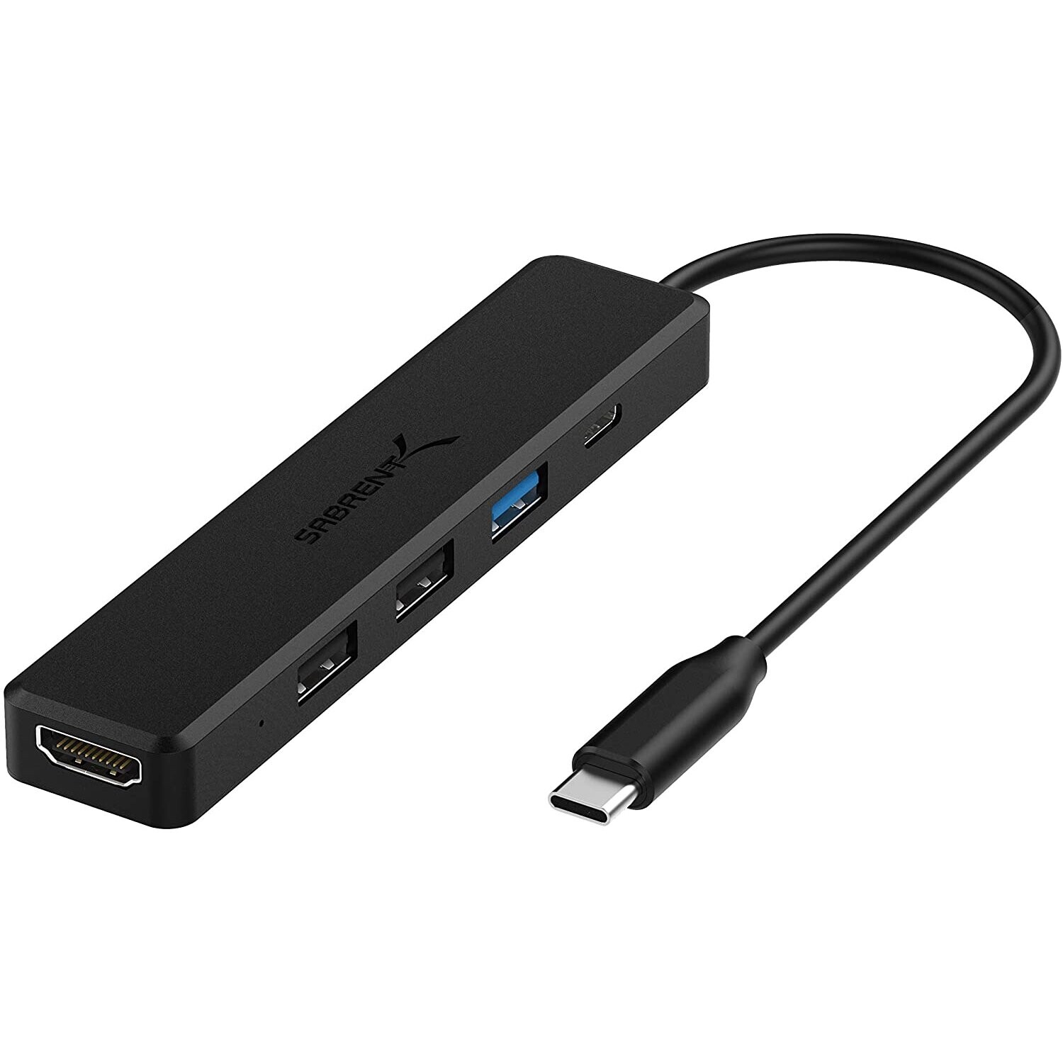 Sabrent Multi-Port USB Type-C Hub With 4k HDMI | Power Delivery (60 ...