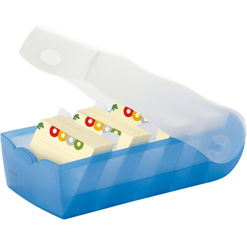 HAN 997-643, CROCO Flashcard Index Box. For learning vocabulary in an ...