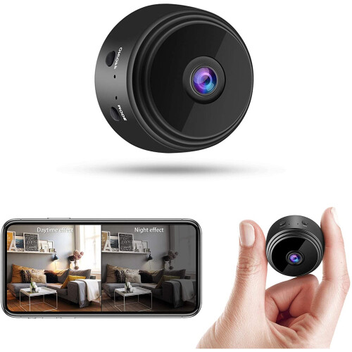 Spy Camera Mini Hidden WiFi Camera Full HD 1080P Covert Security with ...