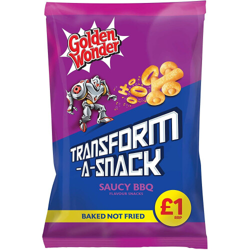 Golden Wonder Heroic Saucy BBQ Transform-A-Snack 80 g - 15 Count on OnBuy