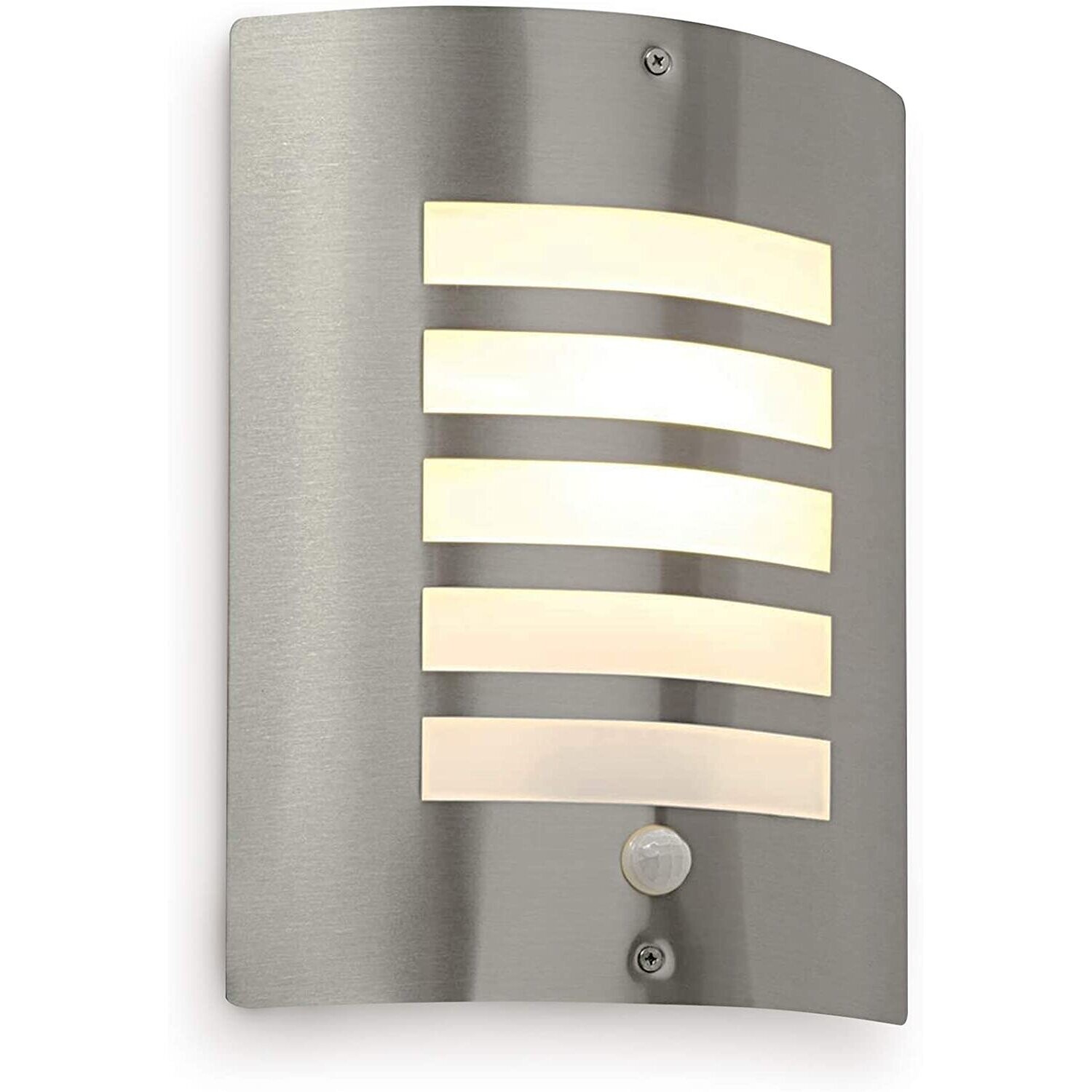 Bianco PIR Lights Outdoor - Outside Lights Mains Powered - Security ...