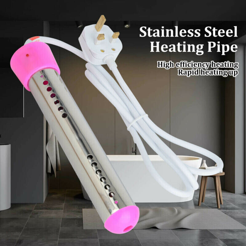 1500W 1.5M Tubs Immersion Heater Boiler Water Portable Heating Element ...