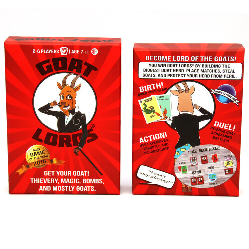 Goat Lords Family Party Card Game Casual Game Board Game on OnBuy