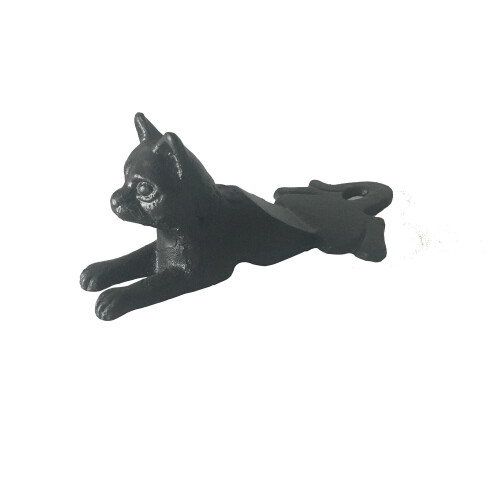 Homescapes Heavyweight Cast Iron Cat Door Stop on OnBuy